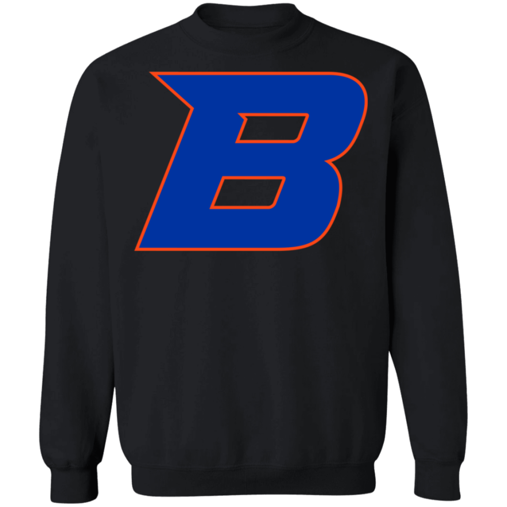 Boise State B Logo Crewneck Sweatshirt - Happy Spring Tee