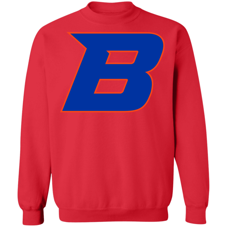 Boise State B Logo Crewneck Sweatshirt - Happy Spring Tee