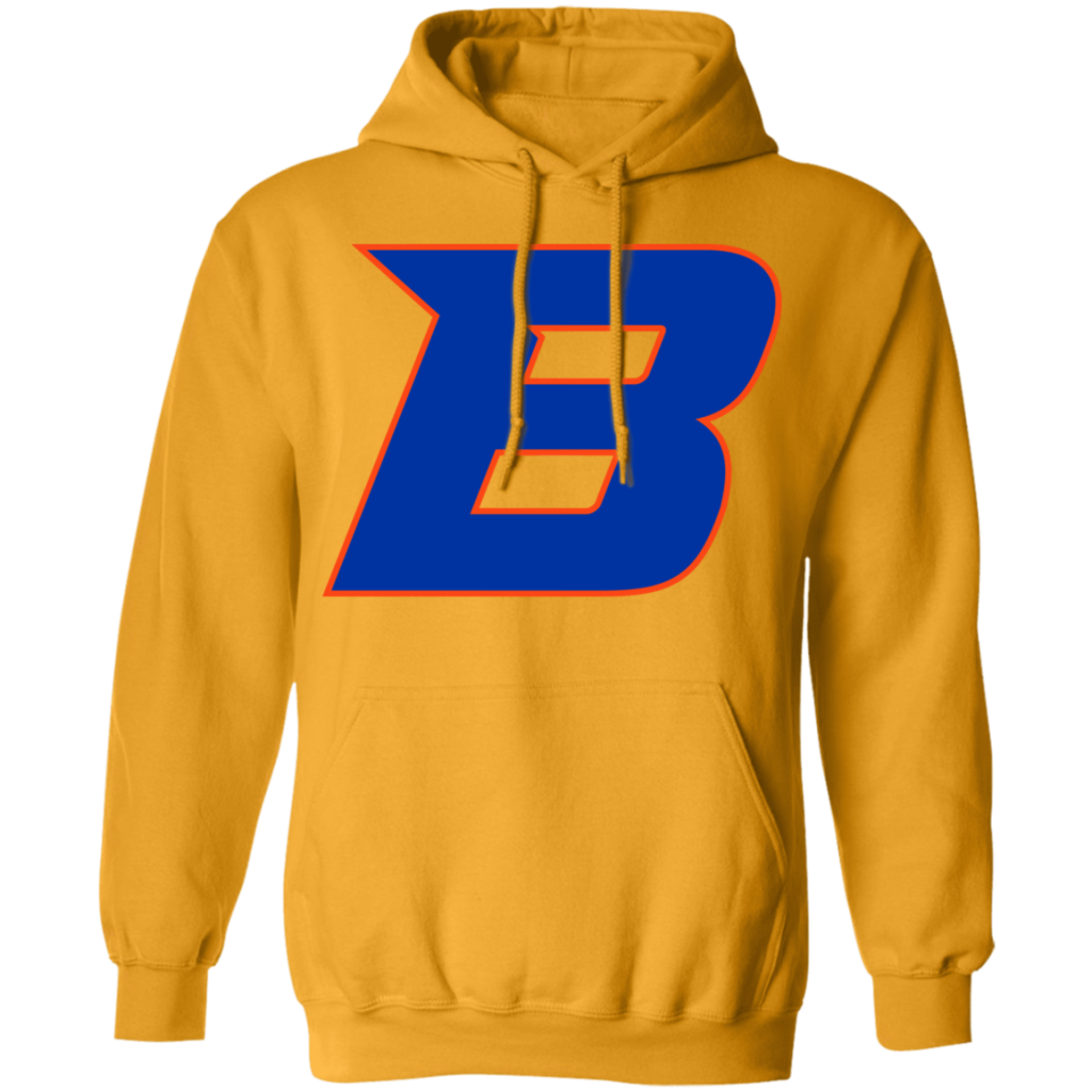 Boise State B Logo Pullover Hoodie - Happy Spring Tee