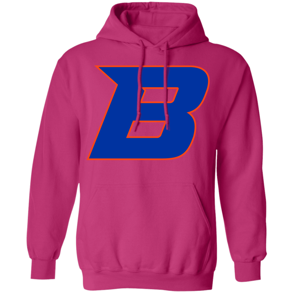 Boise State B Logo Pullover Hoodie - Happy Spring Tee