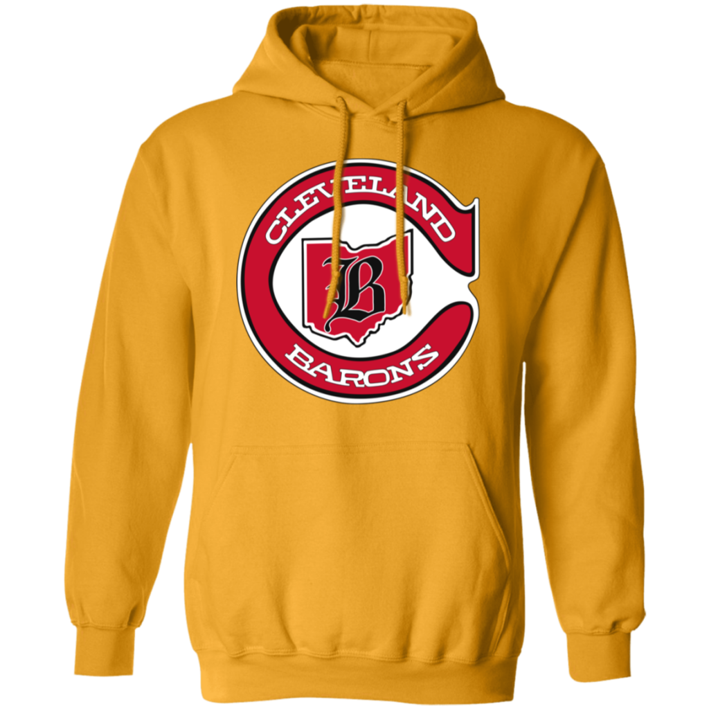 Cleveland Barons Logo Pullover Hoodie - Happy Spring Tee