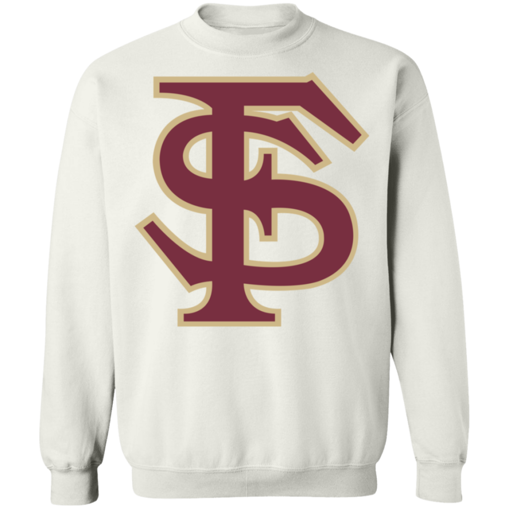 Florida State Seminoles Baseball Logo Crewneck Sweatshirt - Happy ...