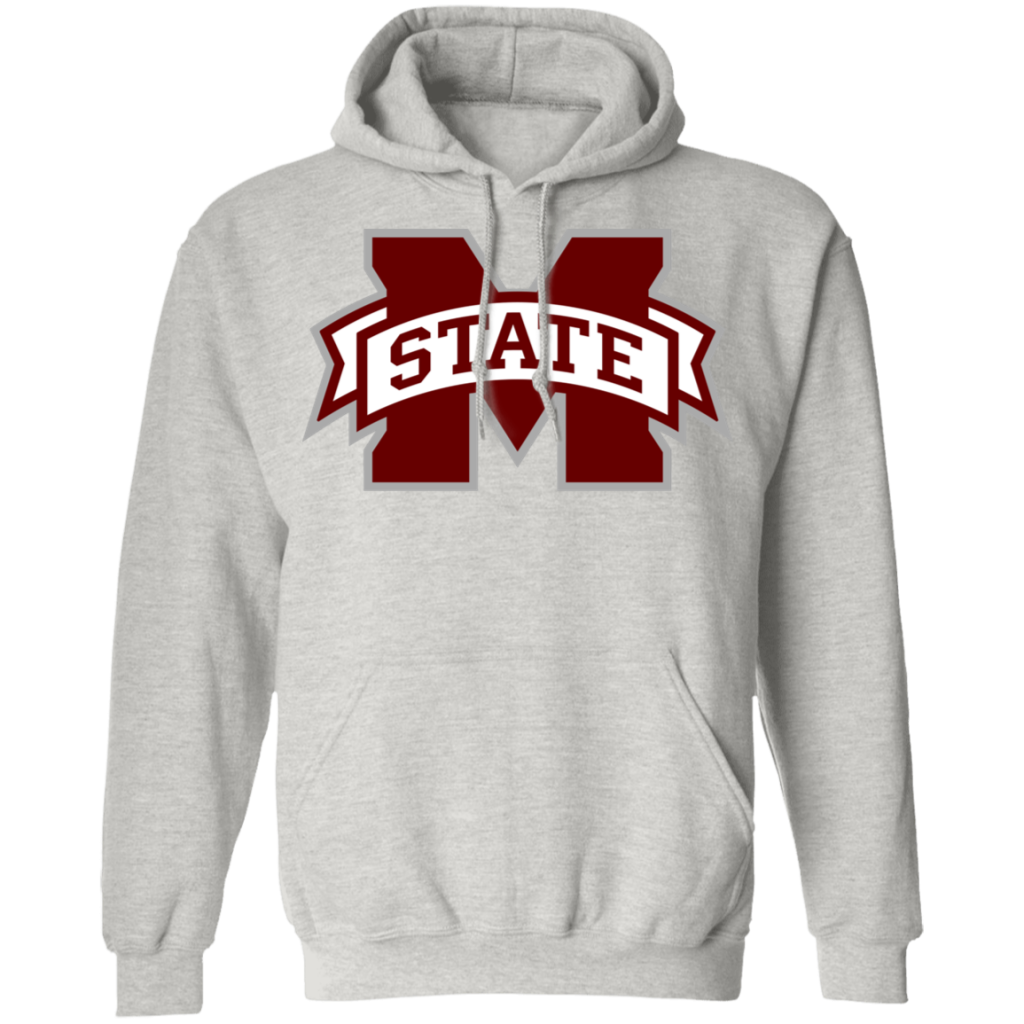 Mississippi State Bulldogs Logo Pullover Hoodie - Happy Spring Tee