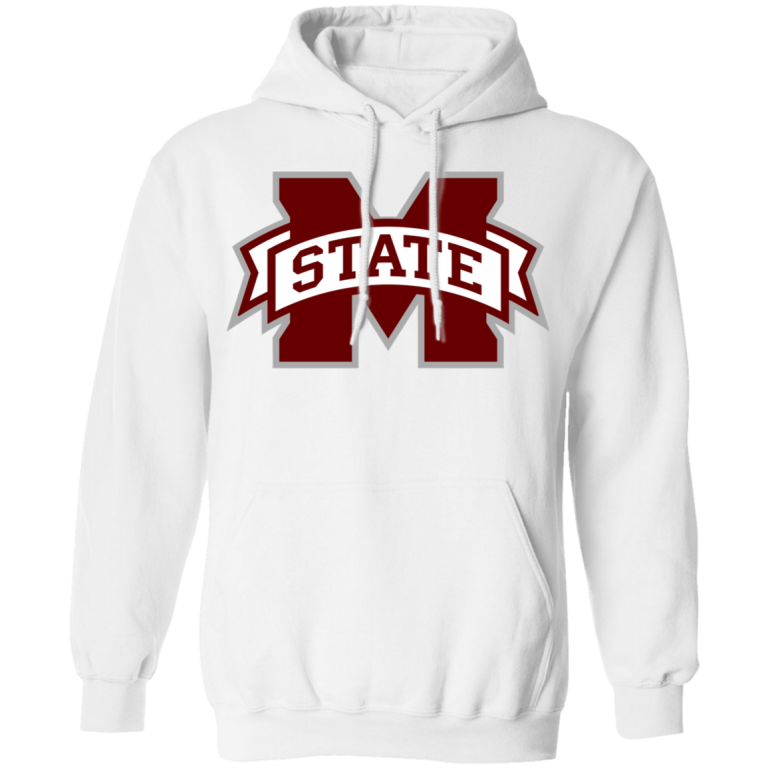 Mississippi State Bulldogs Logo Pullover Hoodie - Happy Spring Tee