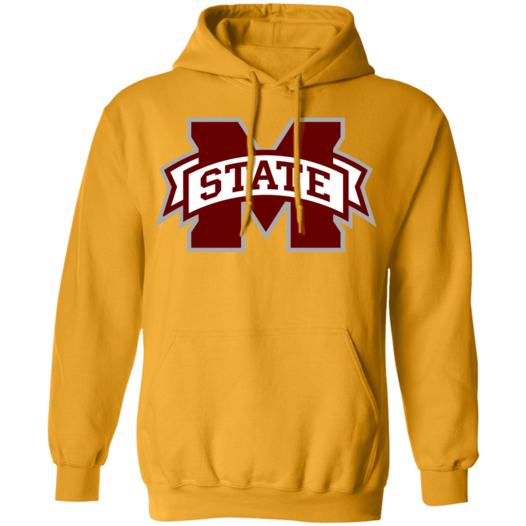 Mississippi State Bulldogs Logo Pullover Hoodie - Happy Spring Tee