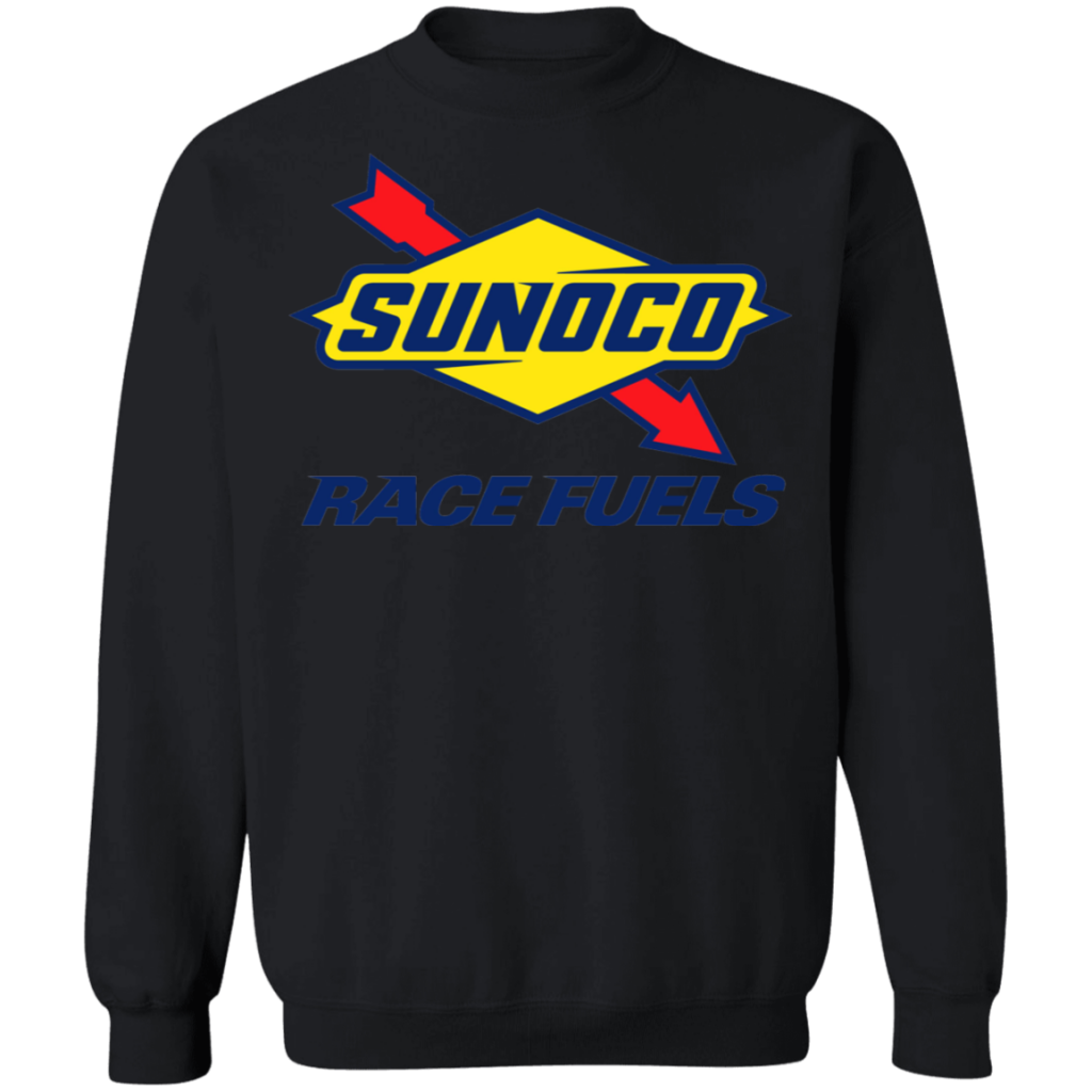 Sunoco Race Fuels Logo Crewneck Sweatshirt - Happy Spring Tee