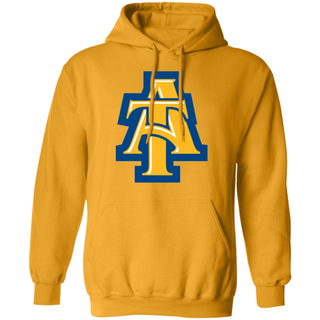 NCAT North Carolina A&T Aggies Logo Pullover Hoodie
