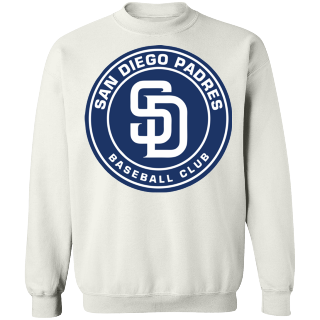 San Diego Padres Logo Crewneck Sweatshirt - Happy Spring Tee